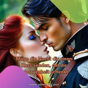 ᐅ Spektakuläre Gute Nacht Küsse: Romantische Bilder & GIFs für Träume voller Liebe - Gute Nacht ...