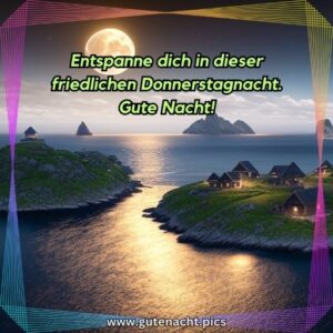 Schöne Gute Nacht Bilder Donnerstag Ebenbild